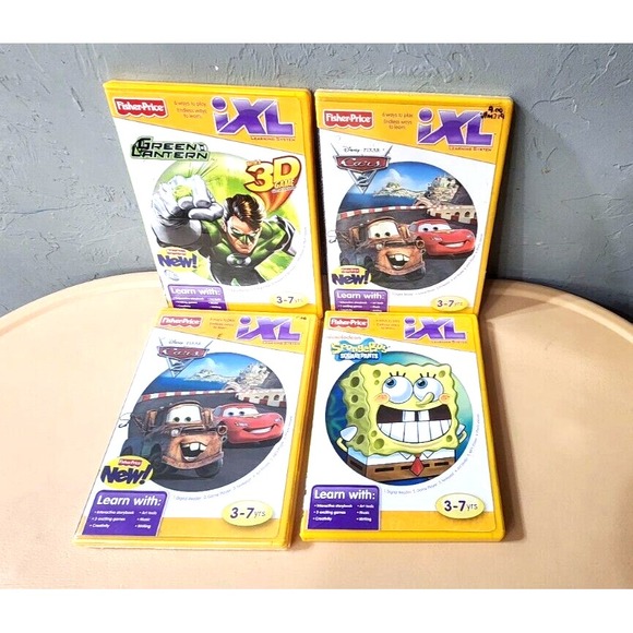 Fisher-Price | Toys | Fisher Price Ixl Learning System Lot Of 4 Games ...